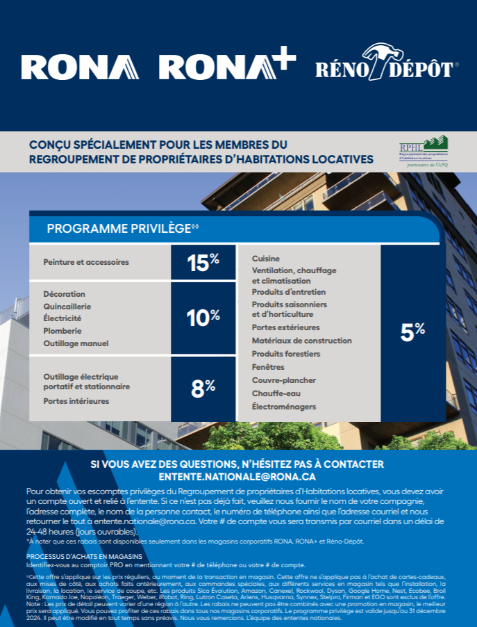 RONA RONA+ RÉNO DÉPÔT (VIP PRO)